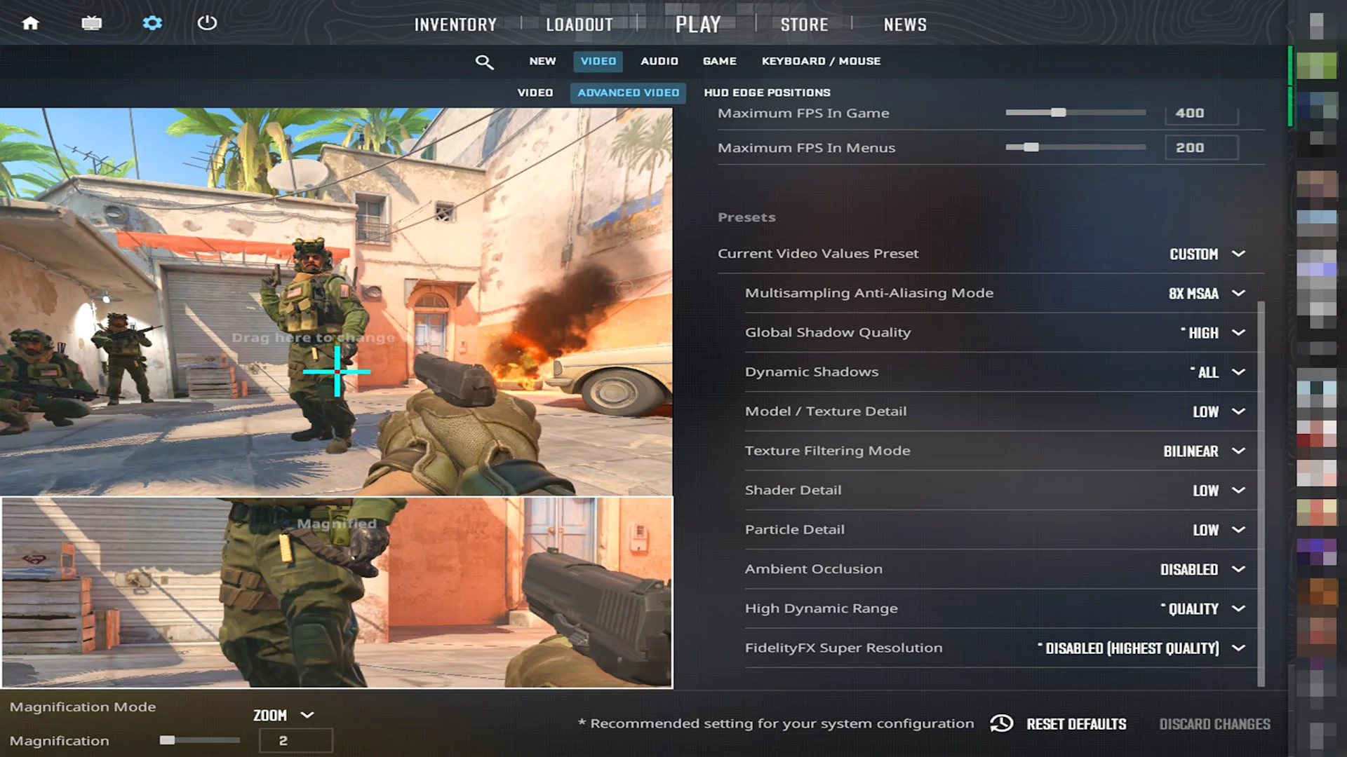 m0NESY Settings - Crosshair, Resolution, Hardware - Skinport Blog